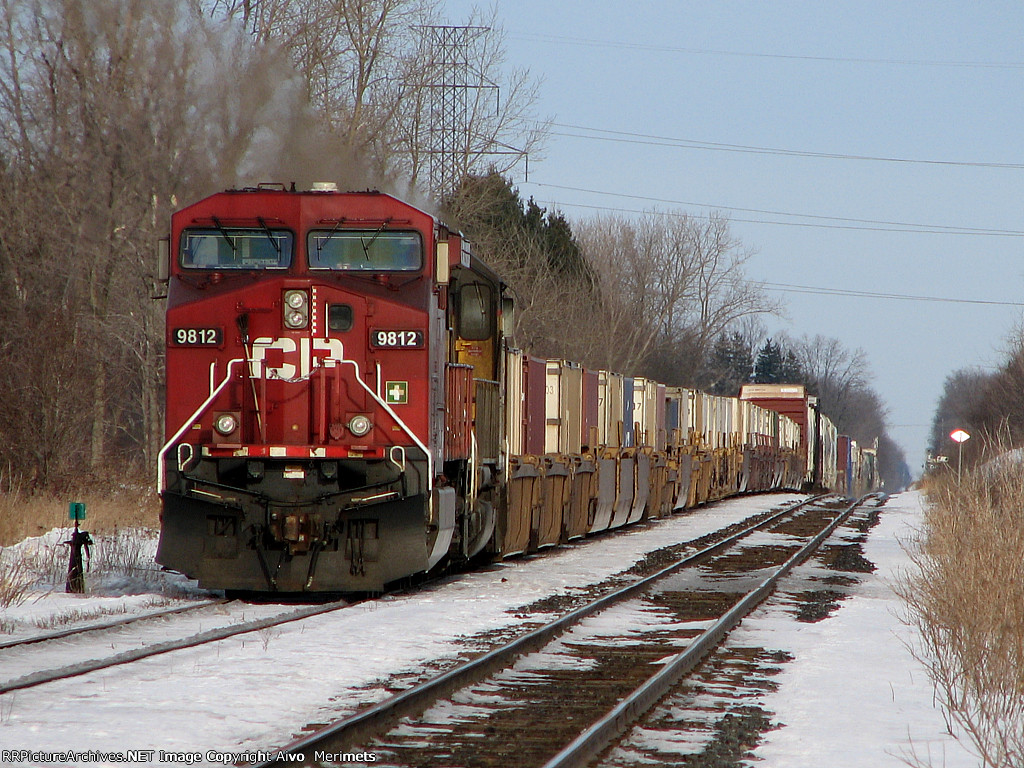 CP 241 sitting in Nissouri.